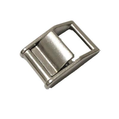 China Polished Finish 1 Inch Stainless Steel Spring Cam Buckle for Marine Applications for sale