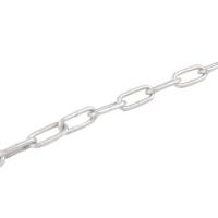 China G30 Electro Galvanised Heavy Duty Welded Chain DIN5685c Long Link Chain for Industrial Use for sale