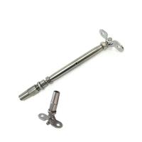 China Industry Grade Stainless Steel Swageless Terminal Jaw-Jaw Turnbuckle with Closed Body for sale