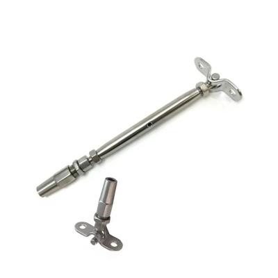 China Industry Grade Stainless Steel Swageless Terminal Jaw-Jaw Turnbuckle with Closed Body for sale