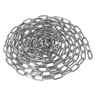 China Chemical Resistant Stainless Steel Link Chain with Polished Finish and Welded Structure DIN766 Standard for sale