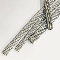China ASTM Standard 6x37 FC Galvanized Steel Wire Rope for Lifting and Drawing with High Carbon Steel for sale