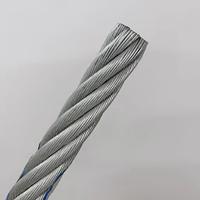 China ASTM Standard 6x37 FC Galvanized Steel Wire Rope for Lifting and Drawing with High Carbon Steel for sale