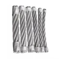 China Smooth Stainless Steel Wire Rope for Hanging and Ground Galvanized Non-Alloy Traction Rope for sale