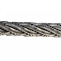 China 6X7 FC Cable Steel Wire Rope 1-10mm Diameter Hot DIP Galvanized for Construction Needs for sale