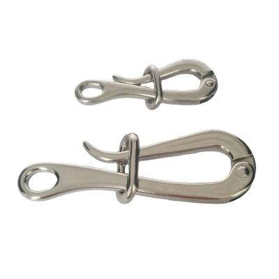 China Polished Finish Pelican Hook made of Stainless Steel for Quick and Safe Release for sale