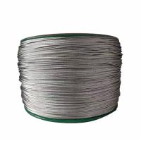 China Tungsten/ Molybdenum Thin Wire Rope 3*3 0.32-0.68mm with High Strength Construction for sale