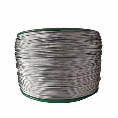 China Tungsten/ Molybdenum Thin Wire Rope 3*3 0.32-0.68mm with High Strength Construction for sale