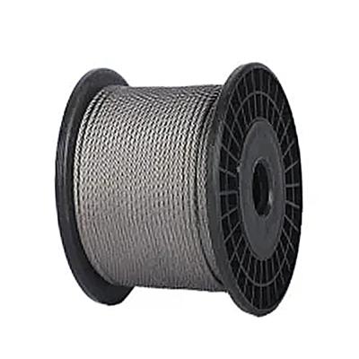 China Galvanized Steel Wire Rope 7*3 Type for Timing Belt and Conveyor Belt Standard AiSi for sale