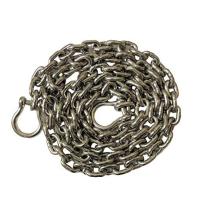 China Silver Stainless Steel Chain DIN766 Link Chain for Lifting Hardware Standard DIN766 for sale