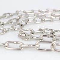 China Silver Stainless Steel Chain DIN766 Link Chain for Lifting Hardware Standard DIN766 for sale