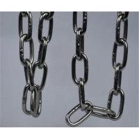 China 8mm 316 Stainless Steel Link Chain for Transmission in Chemical Industry and Durable for sale