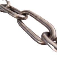 China 8mm 316 Stainless Steel Link Chain for Transmission in Chemical Industry and Durable for sale