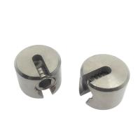 China Small Single Pivot Wire Cable Clamp in Polished 316 Stainless Steel for 3mm Rope Rigging for sale