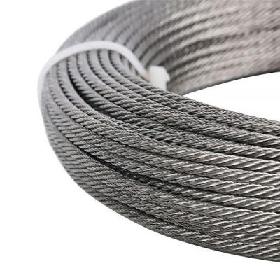 China Long-Lasting Galvanized 4x31WS PP 8.3mm Steel Wire Rope for Construction Cradles for sale