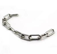 China Electric Galvanized Petroleum Stainless Steel 304/316 Din763 Link Chain for Petroleum for sale