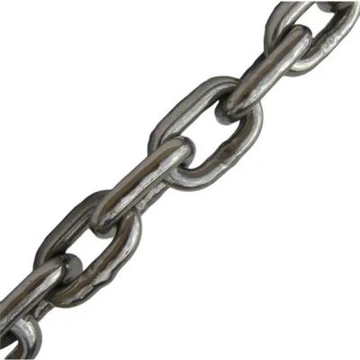 China Welded Steel Link Chain Marine Fender Short Link Chain Japanese Standard for sale