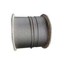 China 8.6mm Galvanized Steel Wire Rope for Cradle Tolerance ±1% Hot-Dipped and Galvanized for sale