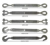 China Corrosion Resistant DIN1480 Grade Stainless Steel Turnbuckle For Different Sizes for sale