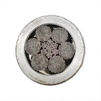 China Non-Alloy Grade m 72B 60 70 80 Drilling Wireline 6xK36WS IWRC 10-60mm Steel Wire Rope for sale