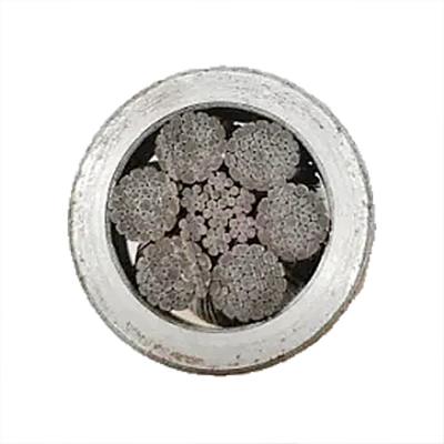 China Non-Alloy Grade m 72B 60 70 80 Drilling Wireline 6xK36WS IWRC 10-60mm Steel Wire Rope for sale