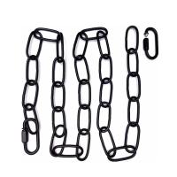 China Black Coated Suspension Chain for Versatile Hanging of Lighting Mirrors or Pictures for sale