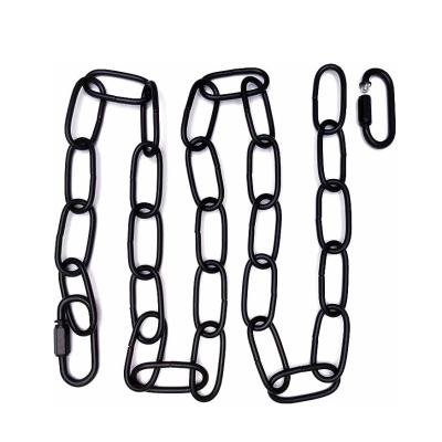 China Black Coated Suspension Chain for Versatile Hanging of Lighting Mirrors or Pictures for sale