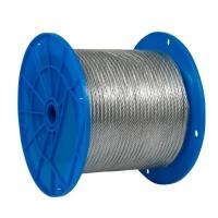 China 15xK7 Galvanized Lifting Wire Rope Steel Cable with Impact Resistance and AiSi Standard for sale