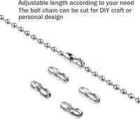 China Plain Finish Stainless Steel Ball Chain for sale
