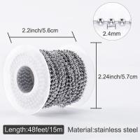 China Plain Finish Stainless Steel Ball Chain for sale
