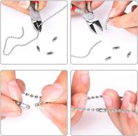 China Plain Finish Stainless Steel Ball Chain for sale