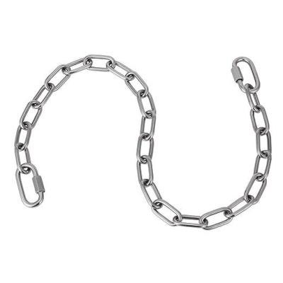 China Functional Black Painted 316 5mm Stainless Steel Chain for Yoga Swing Boxing Bag for sale