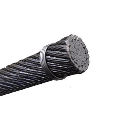 China Grade carbon steel m 72B 60 70 80 Anti Twist Wire Rope for Crane 18X19 High Tensile Cable for sale