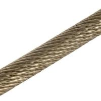 China Tolerance ±1% Steel Grade Steel Galvanized Wire Rope for Elevator Equipment in Ports for sale