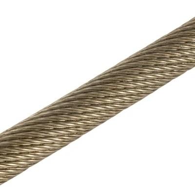 China Tolerance ±1% Steel Grade Steel Galvanized Wire Rope for Elevator Equipment in Ports for sale