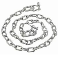 China Nonstandard Boat Marine Anchor Chain Anti Corrosion And Long Lasting Option for sale