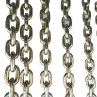 China Erosion Resistant Lifting Galvanized Chain Link Load 48kN Long Lasting for sale
