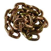 China Erosion Resistant Lifting Galvanized Chain Link Load 48kN Long Lasting for sale