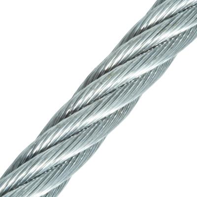China Customized Length 4x25Fi FC 4x31WS FC Wire Rope for Pergola Suspended Access Equipment for sale