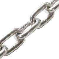 China 316 Stainless Steel Boats Anchor Chain DIN766 Standard for Ship Black Test load 48kN for sale