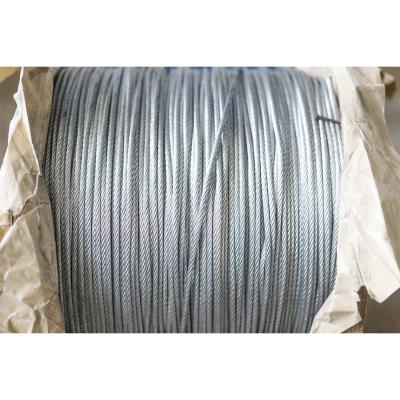 China Special Cold Heading Steel 1x25Fi 1x29Fi Structure 4mm Diameter 316 Stainless Wire Rope for sale