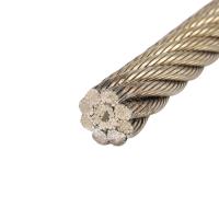 China 8xK31WS-EPIWRC Galvanized Wire Rope 1960 Breaking Force 657.6kN for Bending Service Stainless Steel for sale
