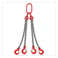 China 2t Working Loadlimit Crane with G80 Chain Sling Hook and Adjustable Hanging Spreader for sale