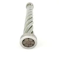China 1x7 7x7 1x19 6x19 FC/IWS Stainless Steel Wire Rope for Hoisting and Cableway Durable for sale