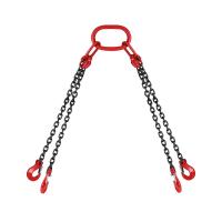 China 2t Working Load Limit G80 G100 Black Finish Lifting Chain Sling Hook Chain for Link for sale