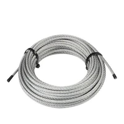 China Hanging Lamp Special 6*7 FC Carbon Steel/Stainless Steel Wire Rope with Fiber Core for sale