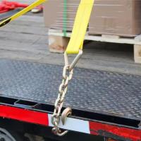 China Diameter 8mm G70 Trailer Safety Chain With Clevis Grab Hook for sale