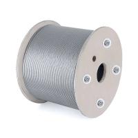 China Galvanized Stainless Steel Wire Rope 7x7 Construction with 1.2mm-16mm Diameter for Industrial Use for sale