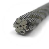 China 6X25 6X29 6X36 Steel Cable for Luffing Mooring Winch Anchor Stainless Steel Wire Rope for sale