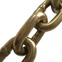 China Galvanized G70 Binder Steel Link Chain Forged Clevis Grab Hooks for sale